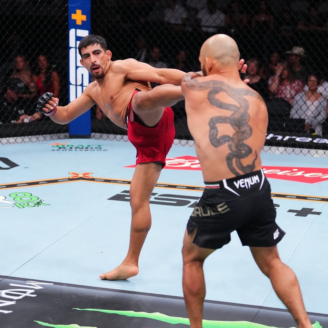 JESÚS AGUILAR VENCE A LUIS GURULE POR DECISIÓN UNÁNIME EN UFC NOCHE ...